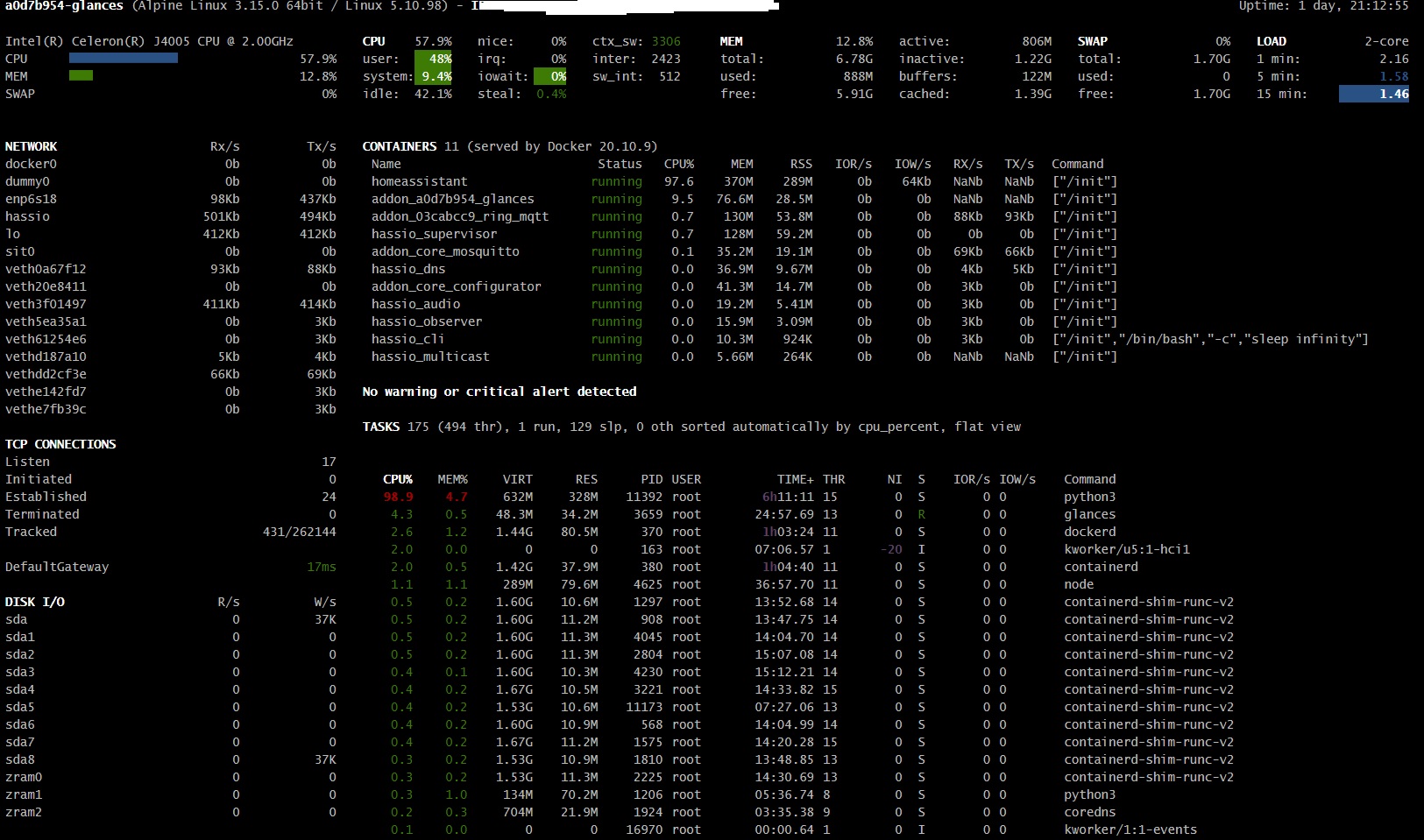 Abnormal CPU usage · Issue #717 · custom-components/ble_monitor · GitHub