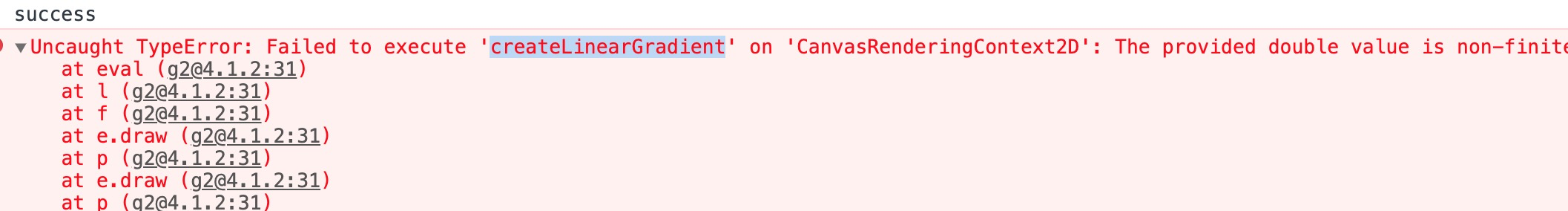 BUG: 数据存在 null 且设置 lineCap: 'round' 以及渐变色 的时候报错 · Issue #3109 · antvis/G2 · GitHub