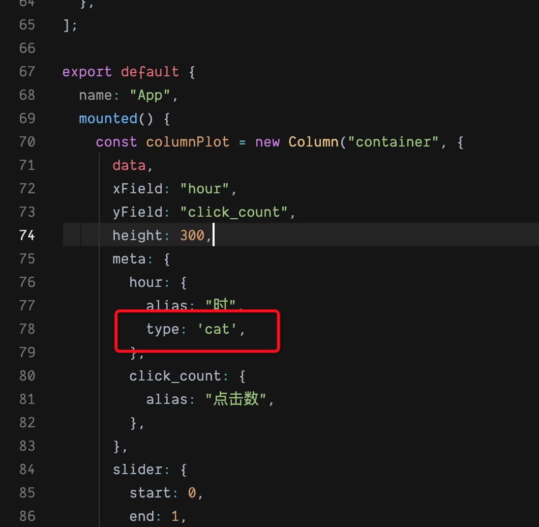slider数值范围某些情况下显示不正确 · Issue #1899 · antvis/G2Plot · GitHub