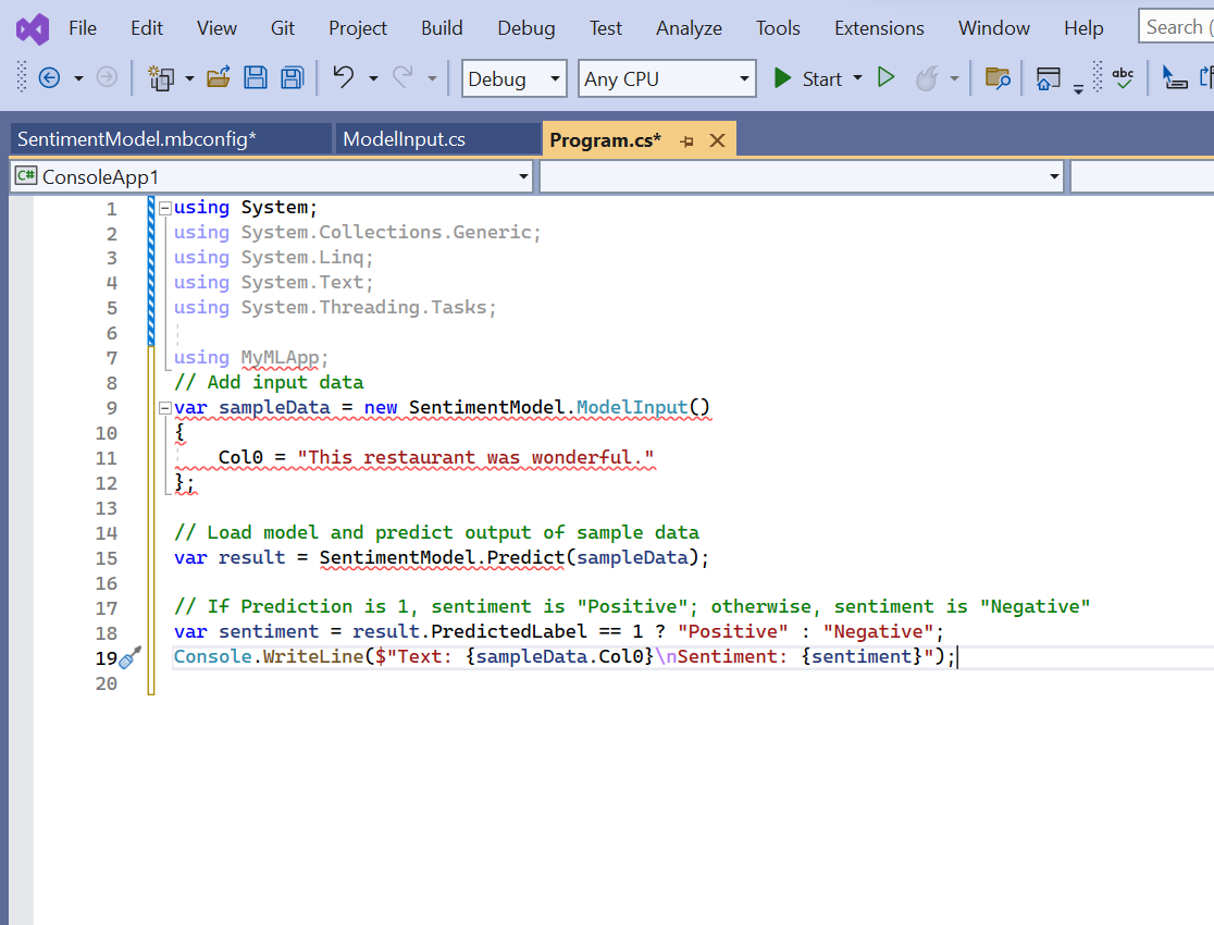 I Ran Into a Problem · Issue #2744 · dotnet/machinelearning-modelbuilder · GitHub
