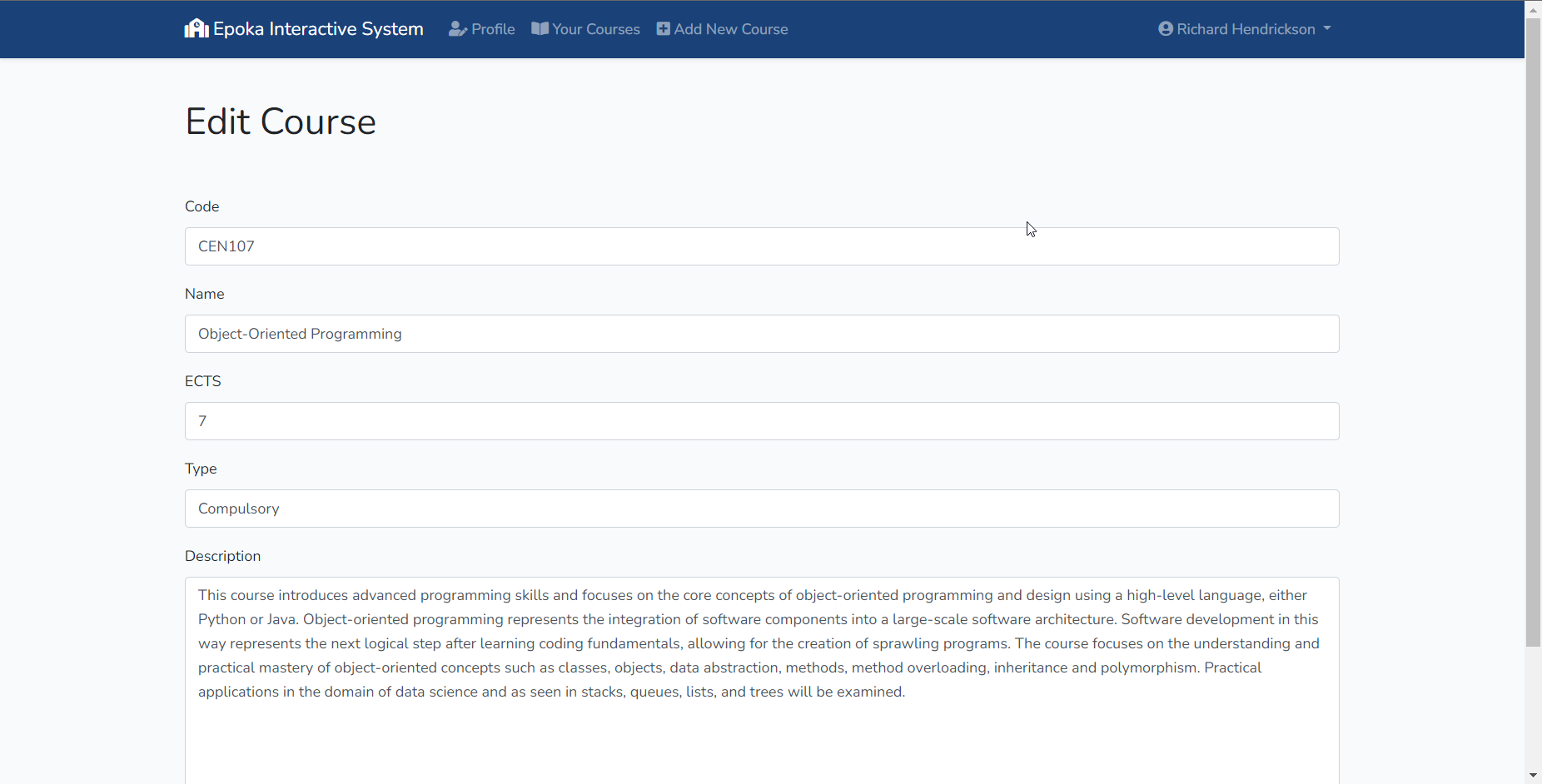 GitHub - ComputerGeek5/Epoka-Interactive-System: This is the project for my CEN 342 UI Design ...