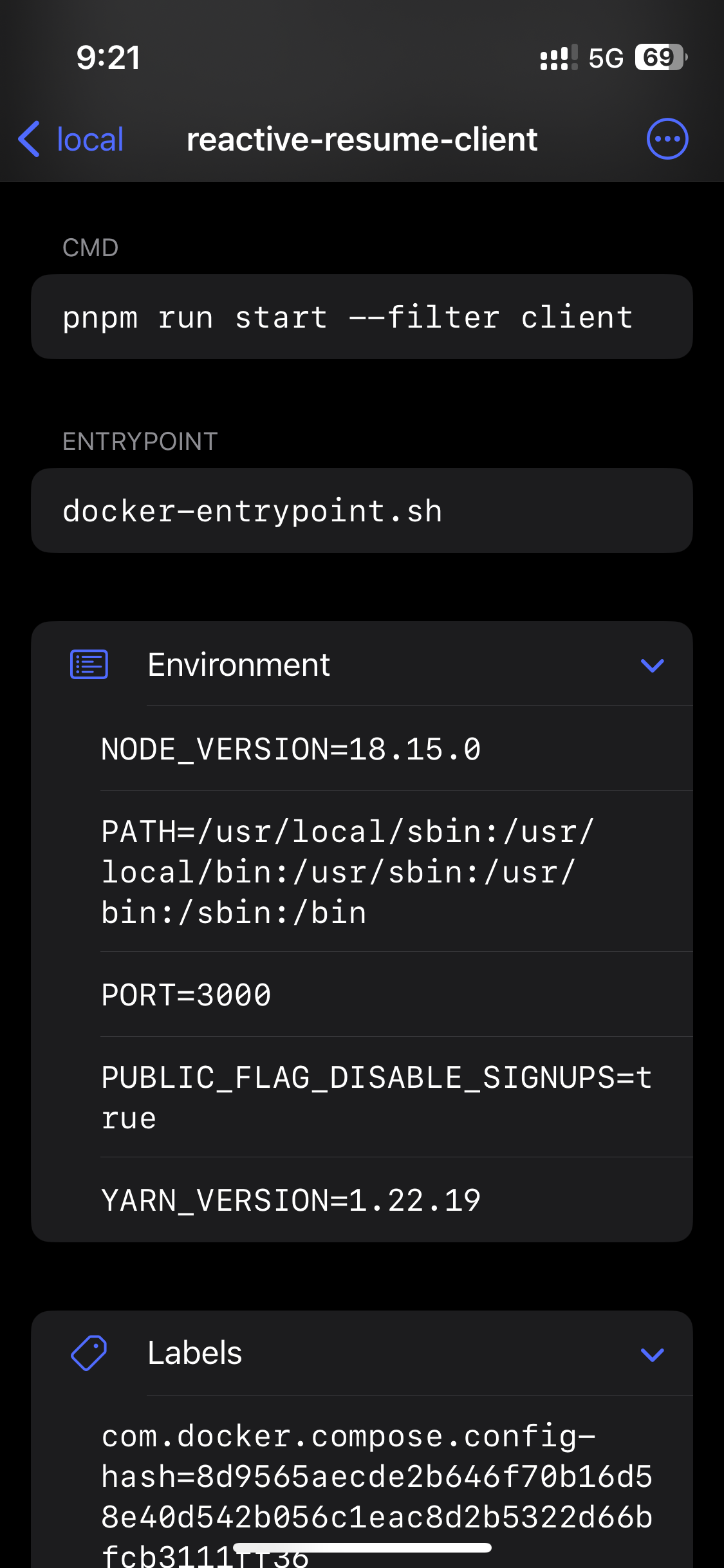 Bug Client Docker No Option Filter · Issue 1291 · Amruthpillaireactive Resume · Github