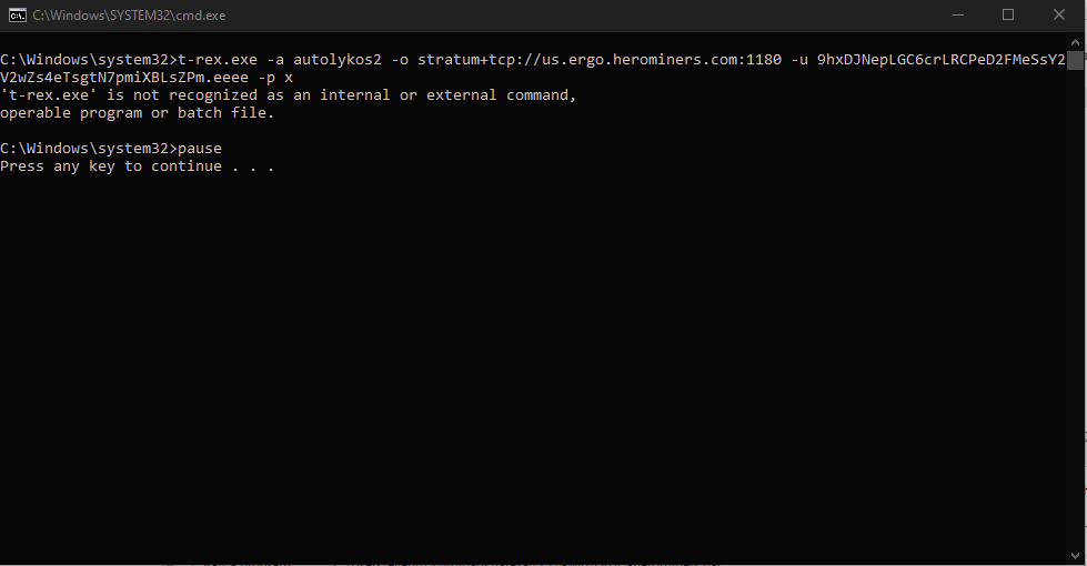 trex is not running as admin · Issue #1396 · trexminer/T-Rex · GitHub