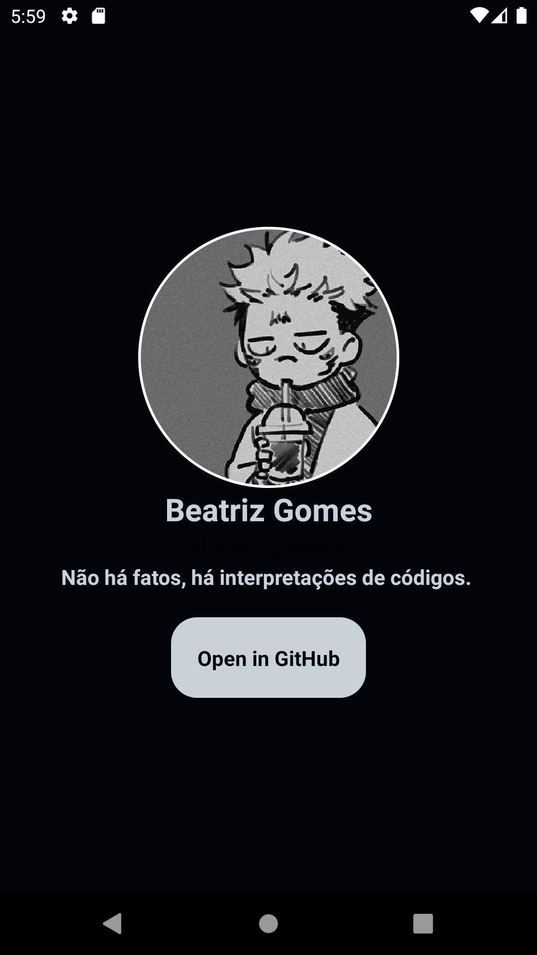 Github Beatrizgomessopen Github React App React Native App To Practice Language Fundamentals 8512