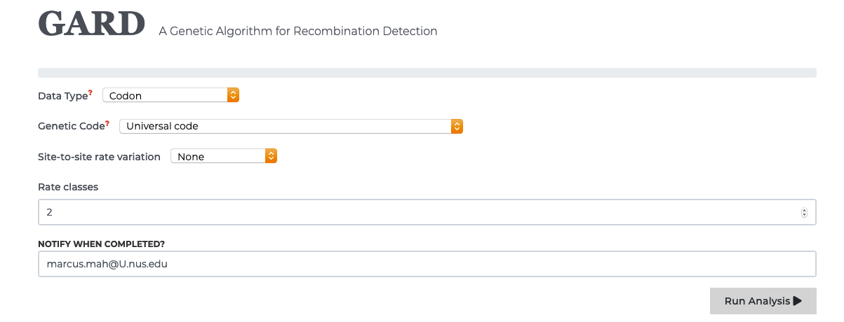 GARD not working on datamoneky server · Issue #1279 · veg/hyphy · GitHub