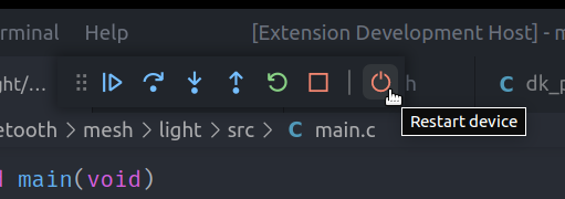 Minor annoyance: "Restart" button also recompiles the code when there is a "preLaunchTask ...