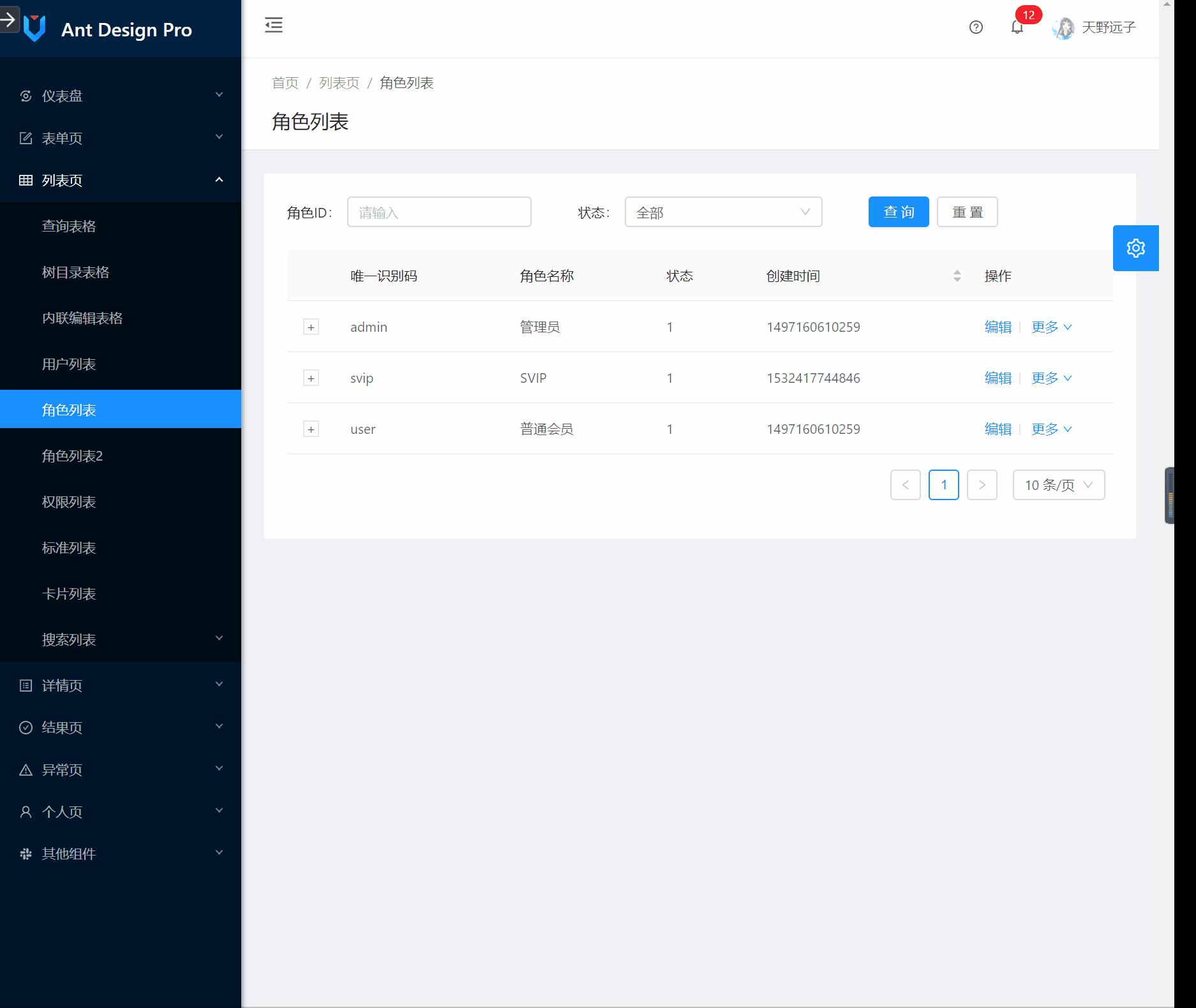 角色列表2显示错误 · Issue #118 · vueComponent/ant-design-vue-pro · GitHub