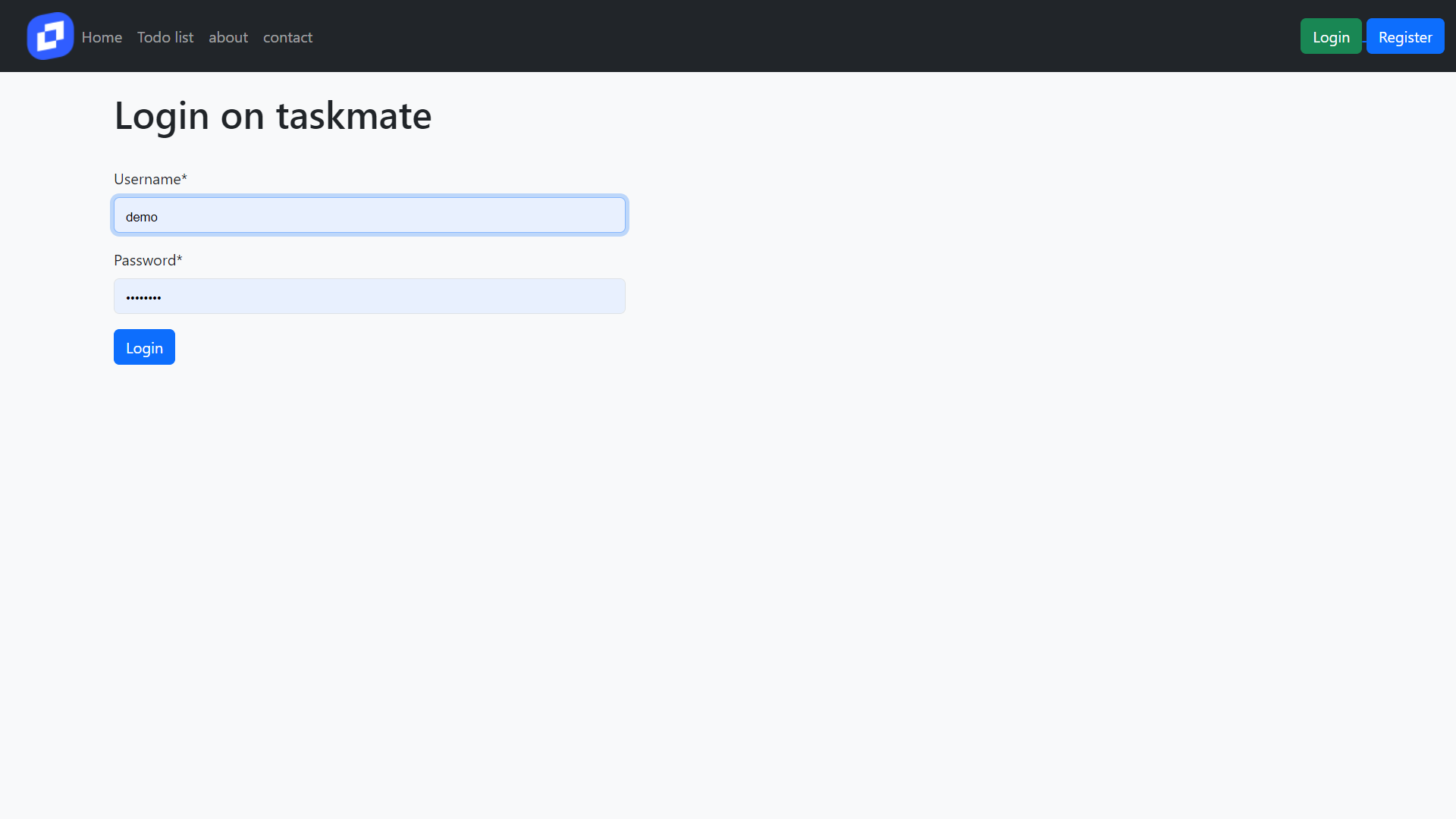 GitHub - sowmyareddy1234/TaskMate: Django Framework Project Building Task Manager Web ...