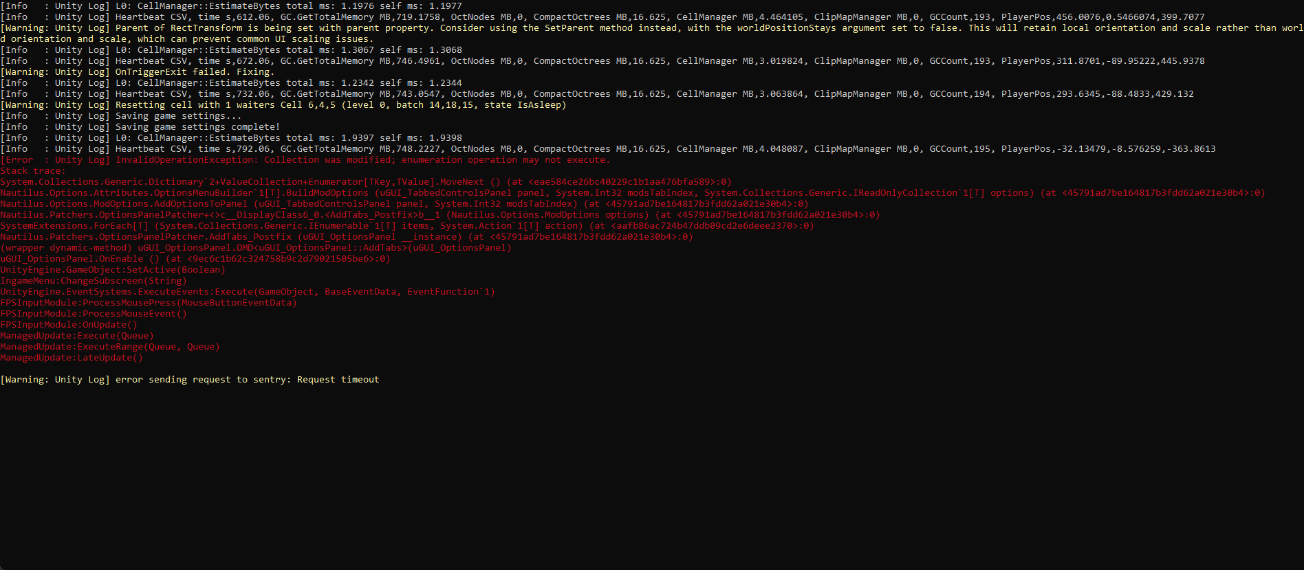 Options Menu intermittent exception · Issue #478 · SubnauticaModding/Nautilus · GitHub