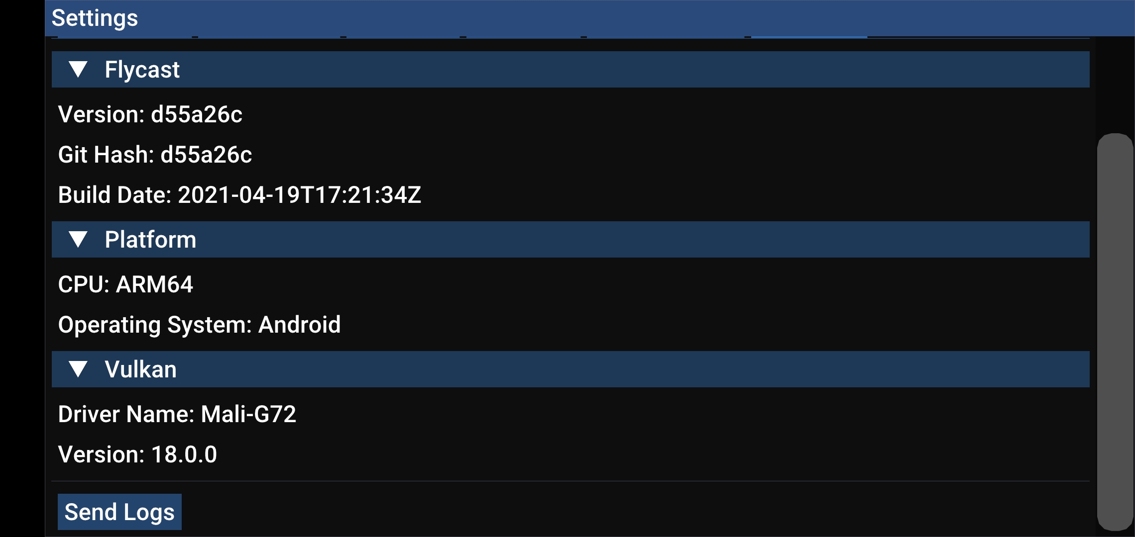Honor 10 opens the software black screen · Issue #364 · flyinghead/flycast · GitHub