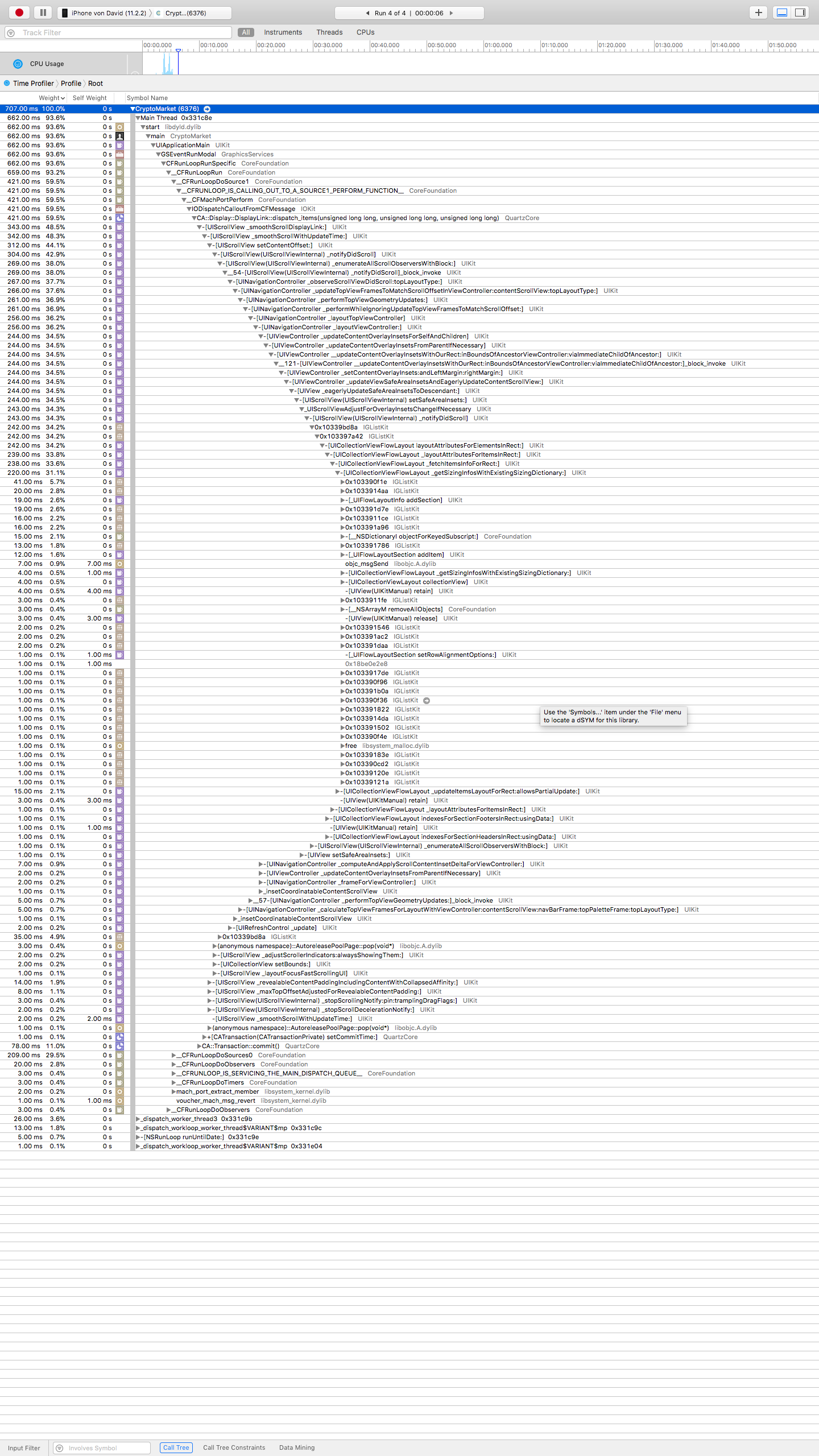 Performance Issues when using largeTitles on the NavigationBar in iOS 11 · Issue #1037 ...