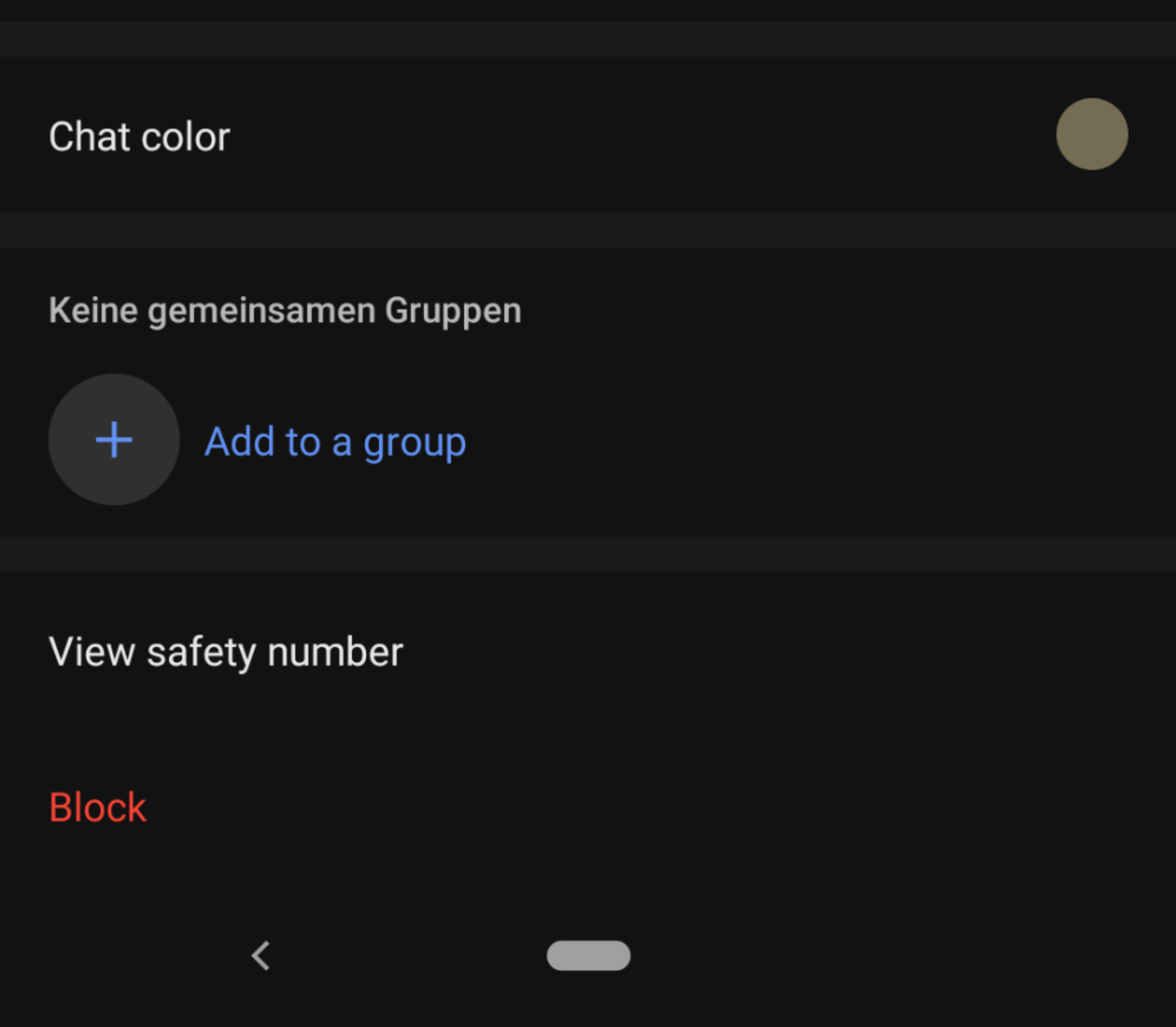 German String On Contact Page · Issue 9872 · Signalapp Signal Android · Github