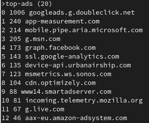 "Top Blocked Domains" contains empty/invisible domain · Issue #1549 ...