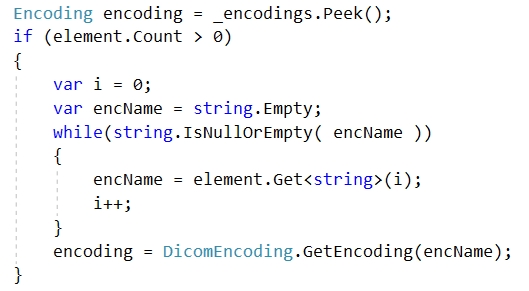 BUG by reading SpecificCharacterSet · Issue #1154 · fo-dicom/fo-dicom ...