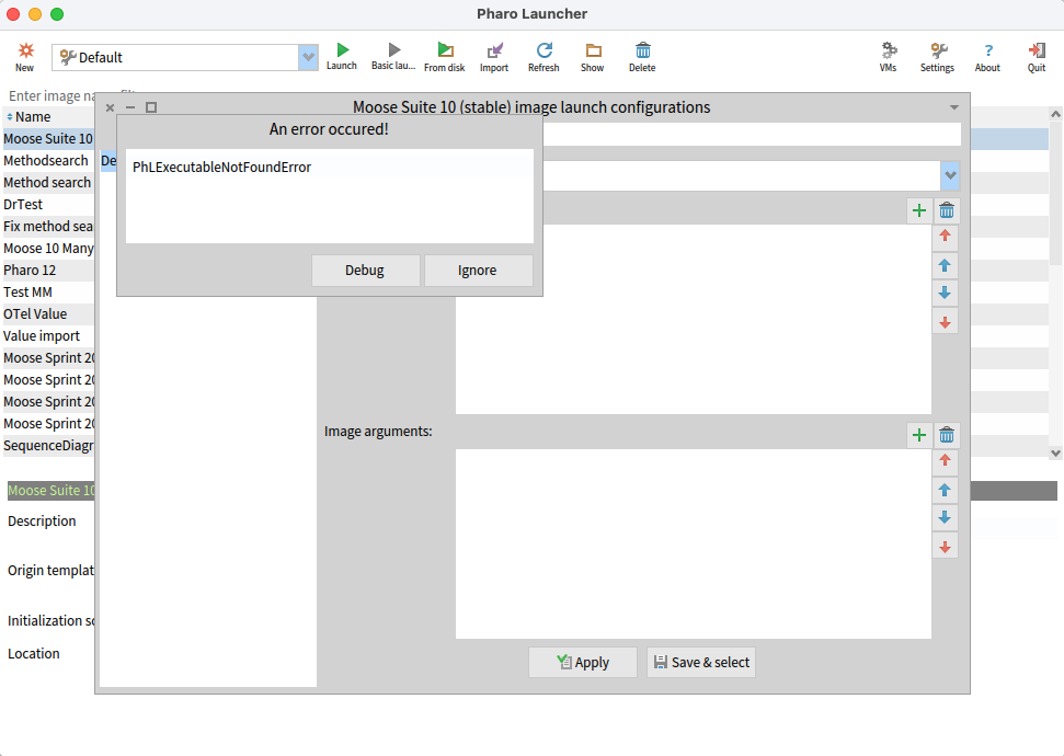 Handling Of Wrong Pharo Version · Issue 615 · Pharo Projectpharo Launcher · Github 