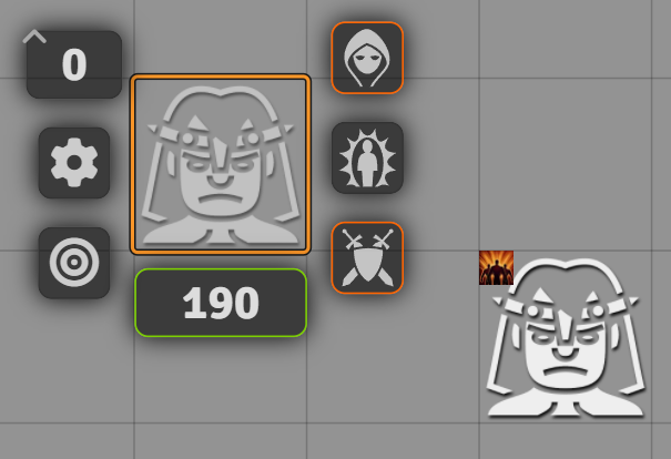 Auras will affect other tokens even when the creature providing the aura has a toggled ...