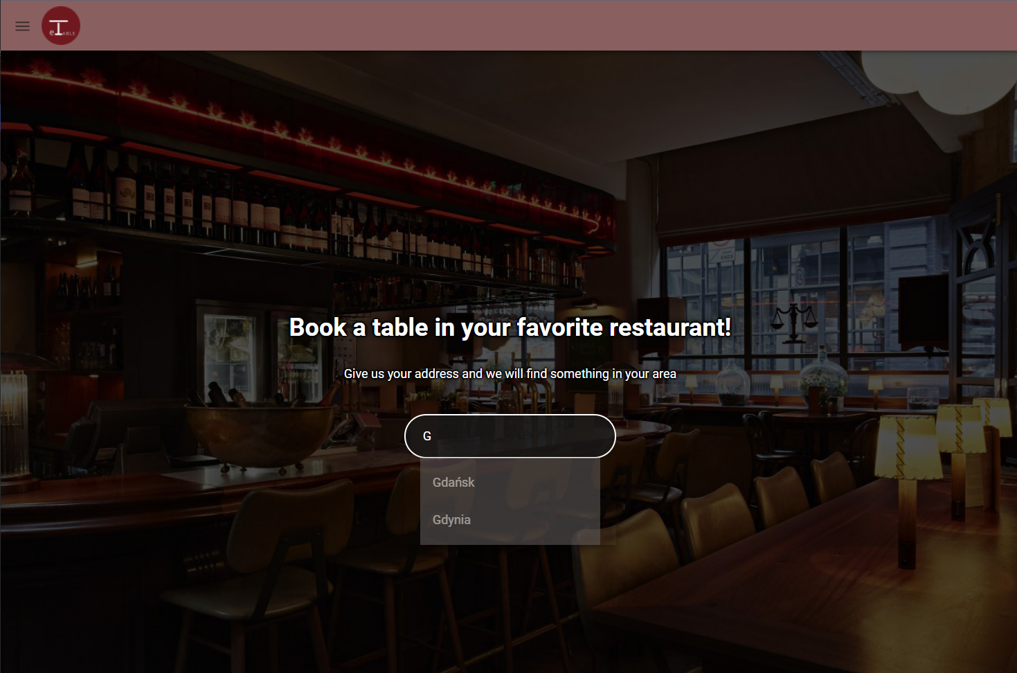 GitHub - Michaqu11/eTable: Application for booking tables in restaurants