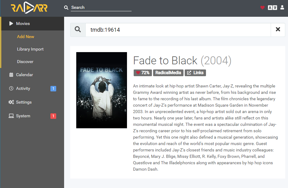 Add new import TV movies fails · Issue #5867 · Radarr/Radarr · GitHub