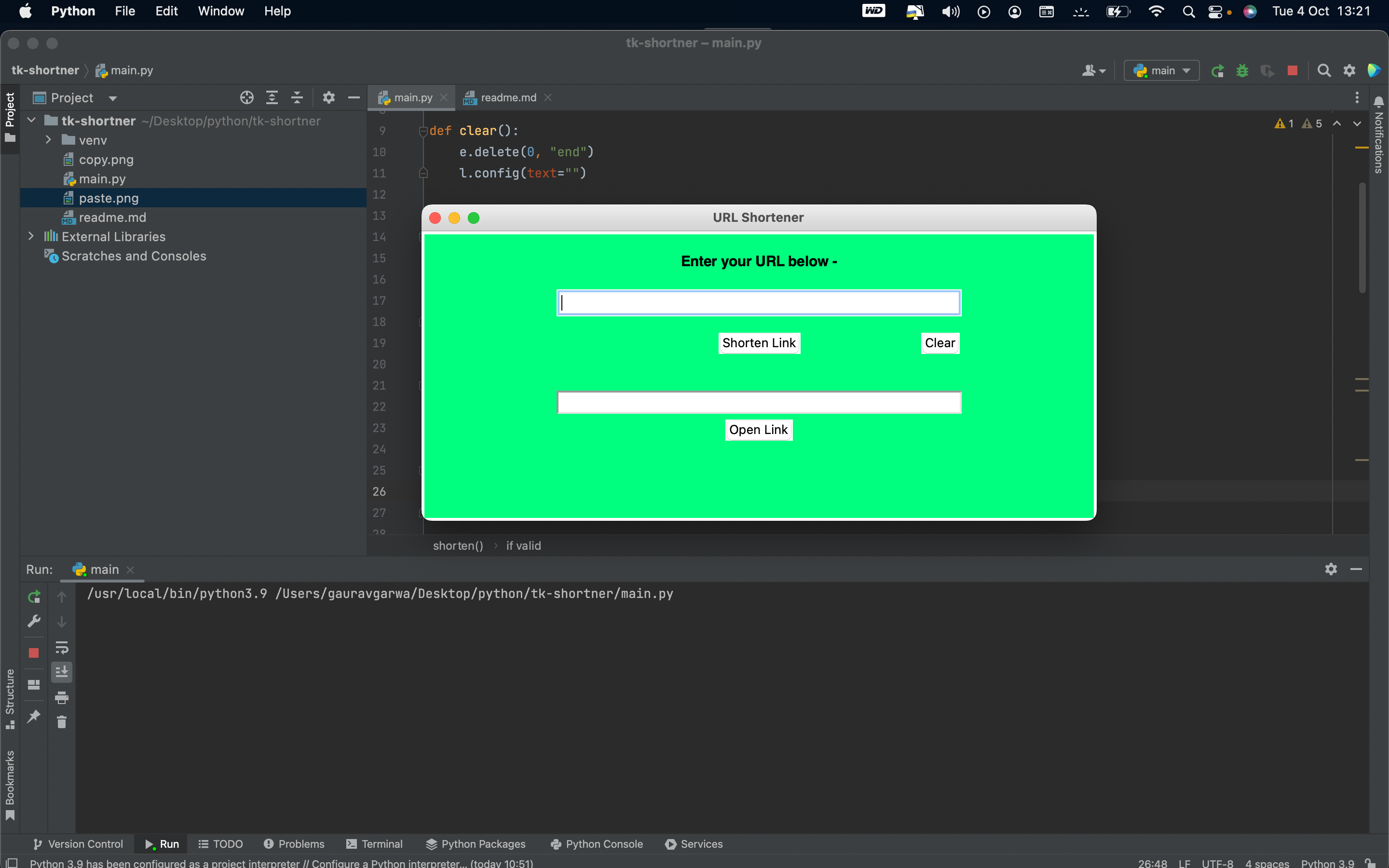 GitHub - gaurav1832/url-shortener-tkinter