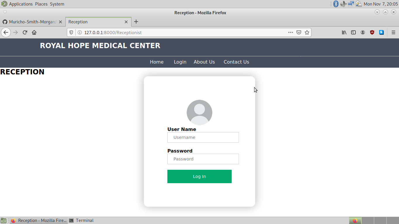 GitHub - Muricho-Smith-Morgan/Hospital-management-system