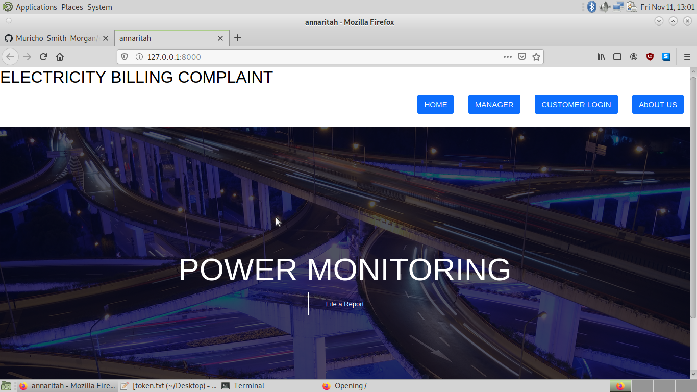 GitHub - Muricho-Smith-Morgan/electricity-billing-system: pay electricity online