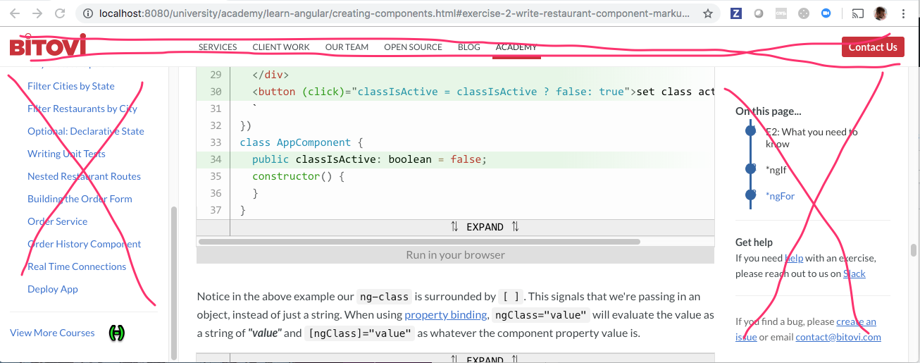 Presentation Mode · Issue #139 · bitovi/academy · GitHub