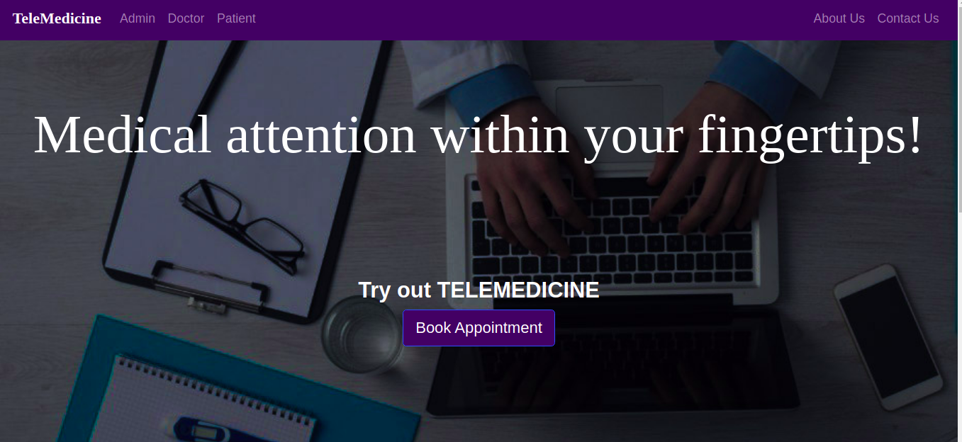 GitHub - Sayan-96/TeleMedicine-Management-System