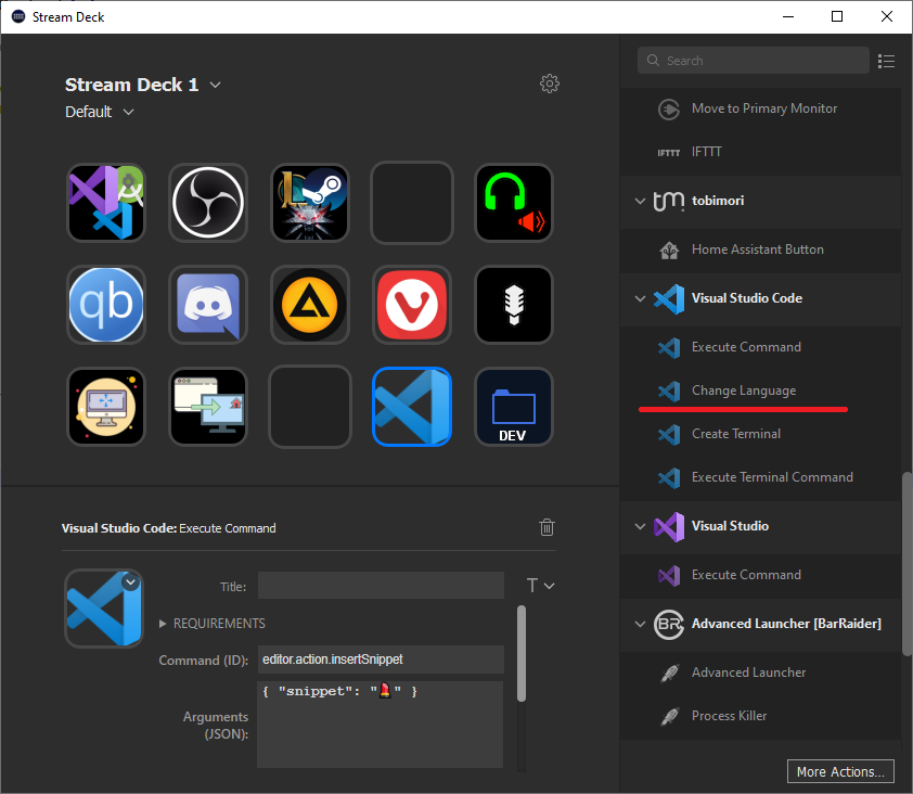 Passing Arguments Unclear · Issue #2 · nicollasricas/vscode-deck · GitHub