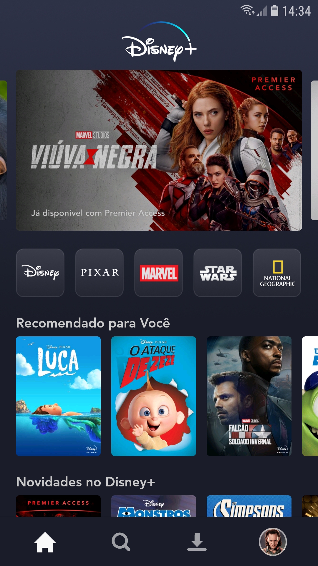 GitHub - mateussatoh/disneyplus-clone