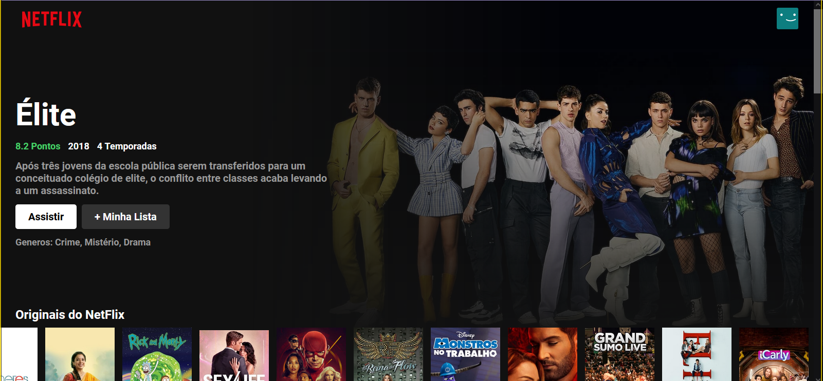 GitHub - felipegarcao/NetFlix-Clone: Projeto NetFlix Clone, Consumindo ...