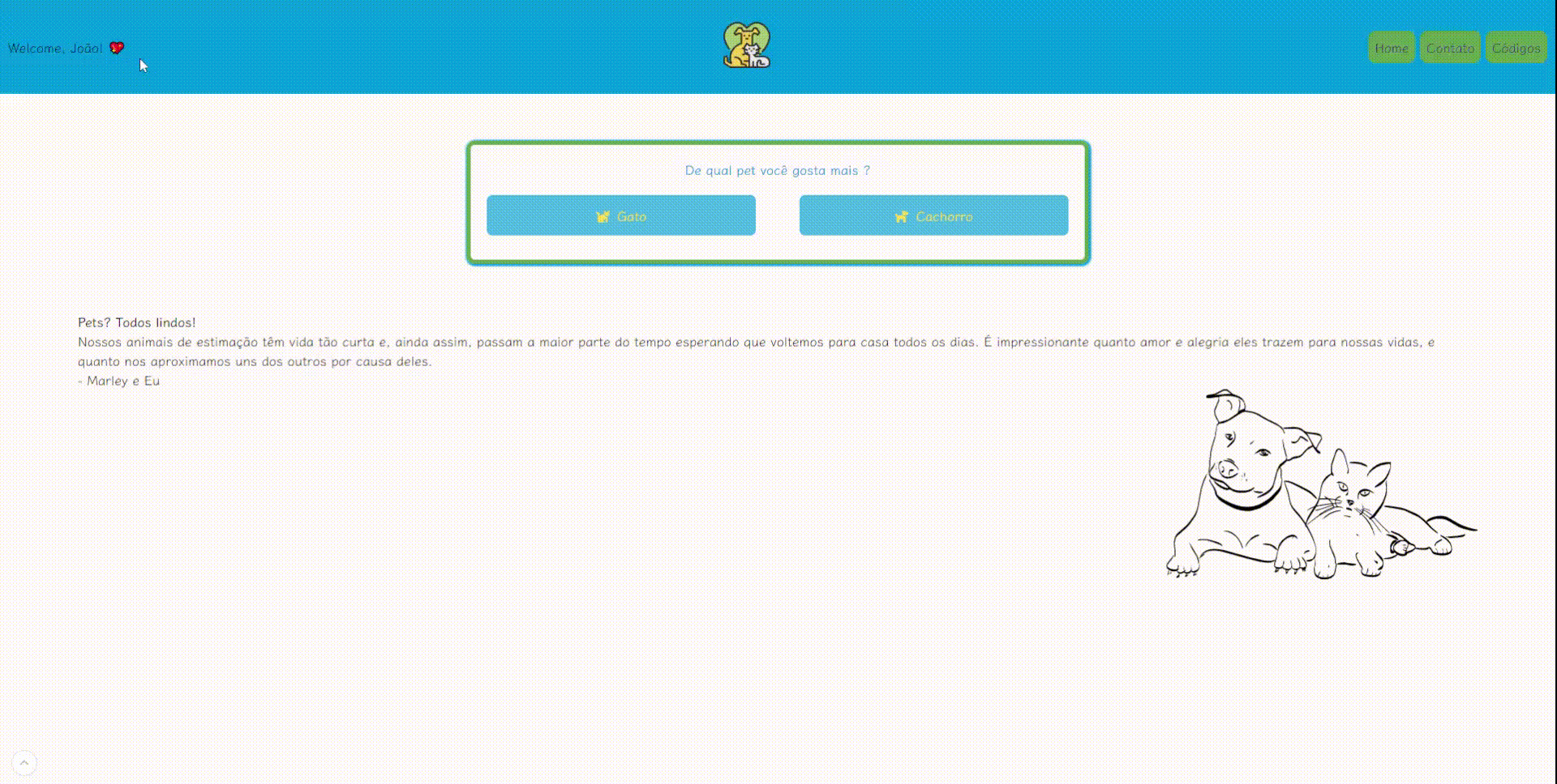 GitHub - PeterTechDev/Cat-or-Dog-Person: Projeto para praticar a ...