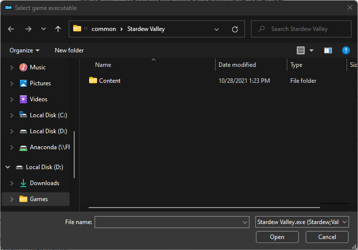 Executable Filter breaks with spaces in executable · Issue #1605 · ModOrganizer2/modorganizer ...