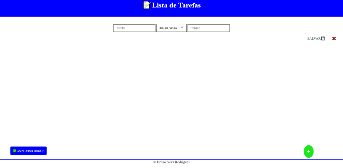 GitHub - BrunoSilva03/Lista-Tarefas: Lista de Tarefas dinâmica