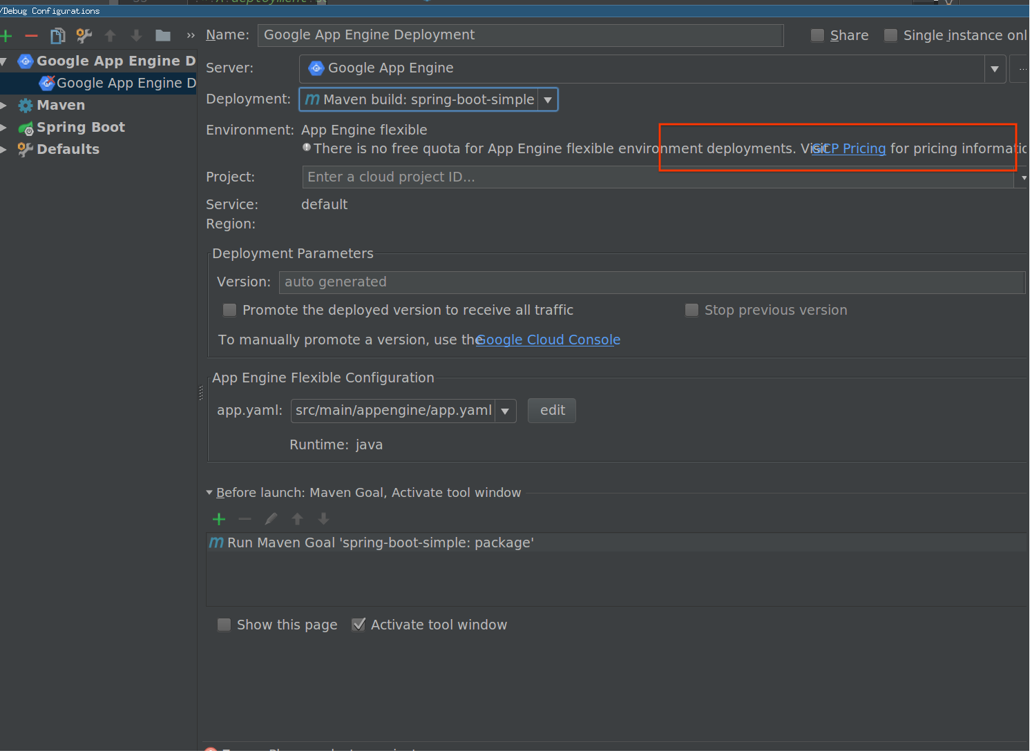 layout issue when deploying to flex · Issue #1656 · GoogleCloudPlatform/cloud-code-intellij · GitHub