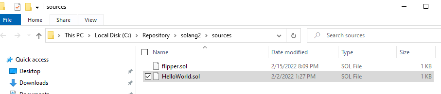 Support to convert ".sol" file to solana using Docker · Issue #668 · hyperledger-solang/solang ...