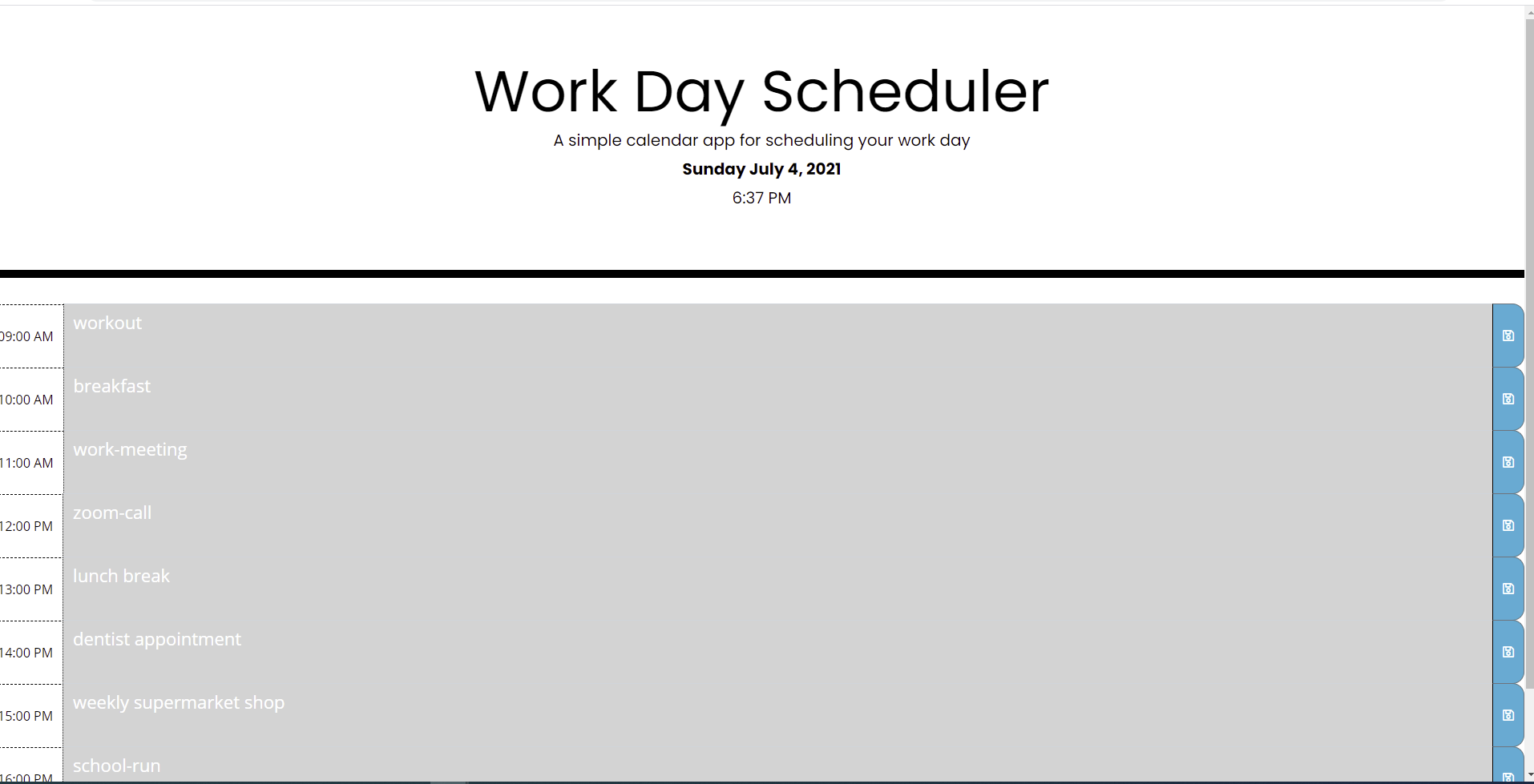 GitHub - Osir-is/work-day-scheduler