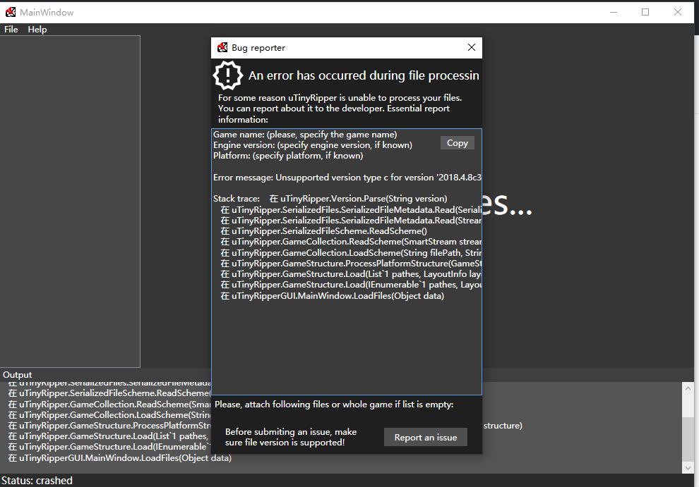 Bugs · Issue 934 · Mafacautinyripper · Github