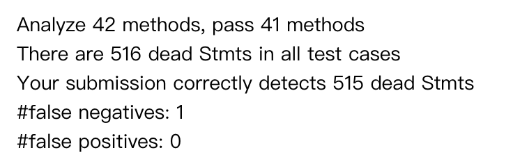 Question About A3 Deadcodedetection · Issue 22 · Pascal Lab Tai E Assignments · Github