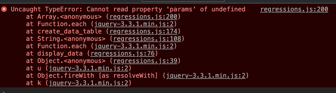 regressions.js fails if a benchmark parameter contains newline (\n) · Issue #964 · airspeed ...