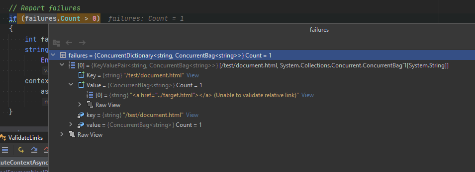 Relative link validation doesn't appear to be working correctly · Issue #128 · statiqdev/Statiq ...