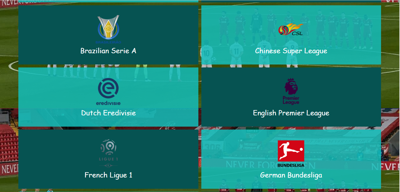 GitHub - brainconnect93/football-leagues-project: This a website page ...