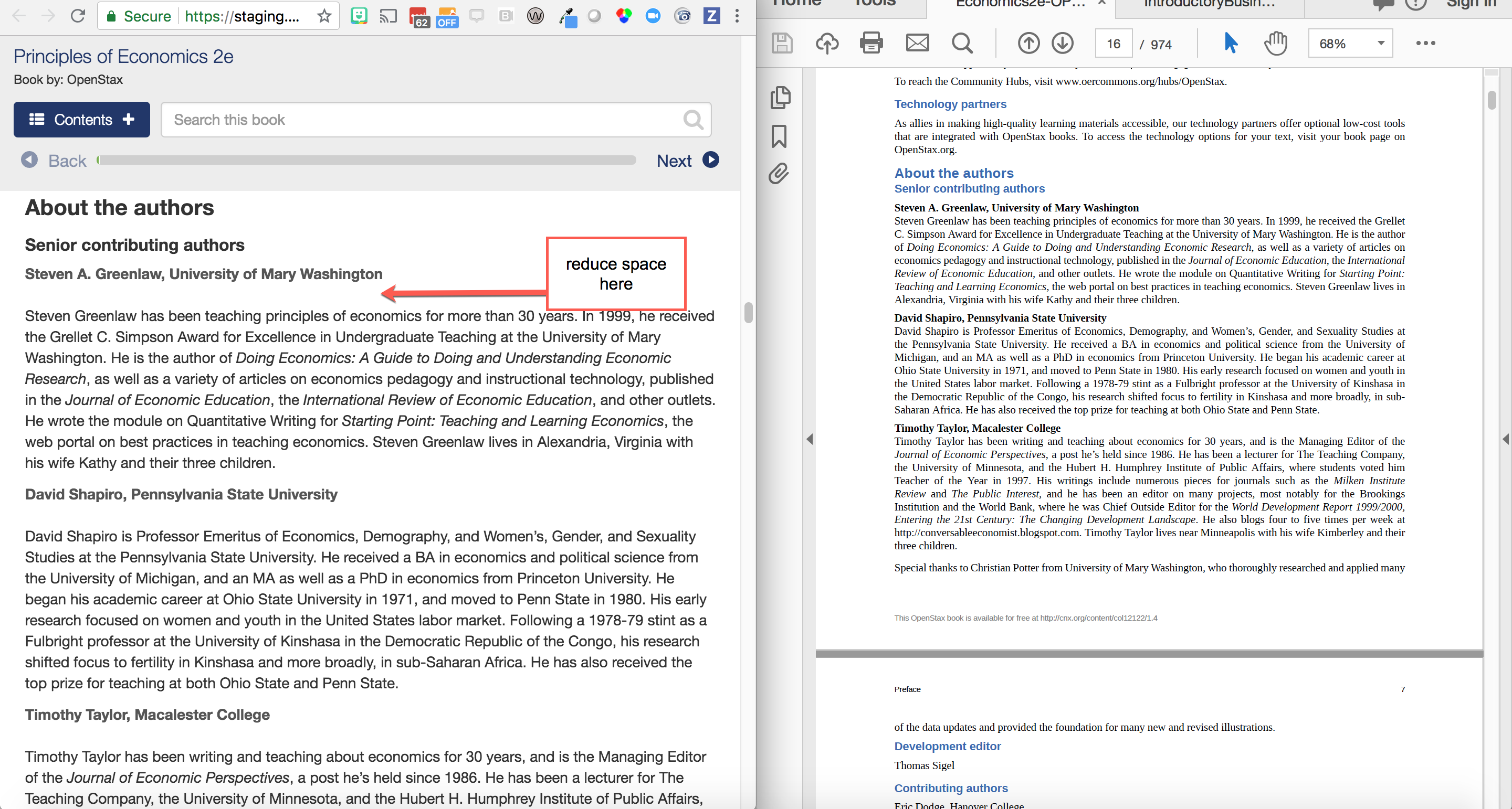 Adjust padding in preface headers · Issue #1909 · openstax/webview · GitHub