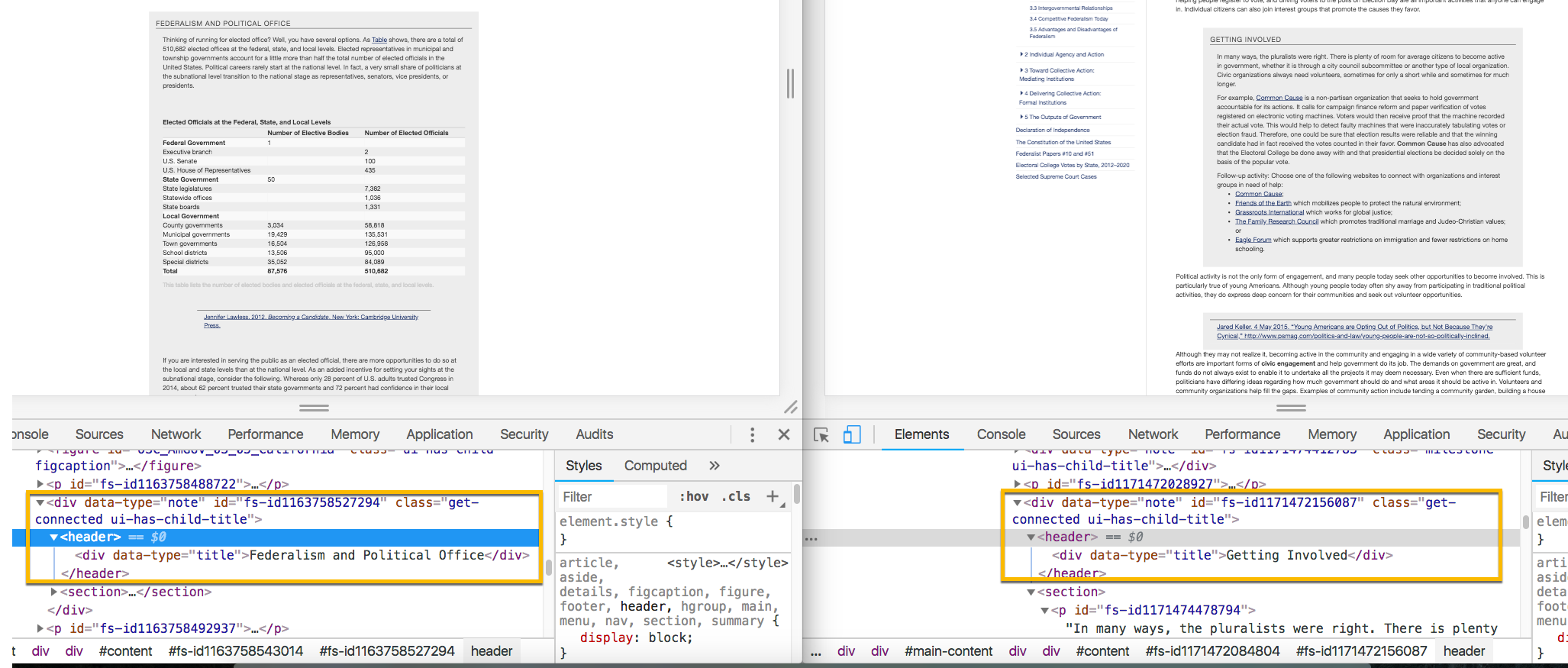 Missing title in Get Connected · Issue #2137 · openstax/webview · GitHub