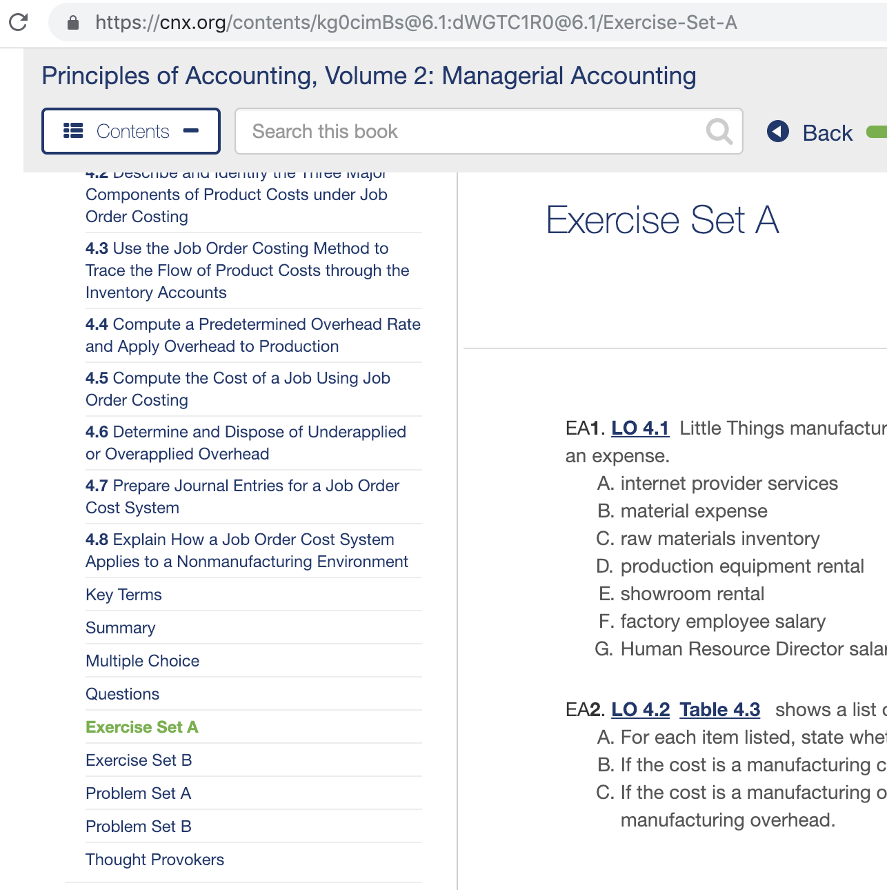 Accounting Exercise Listing · Issue 2152 · Openstax Webview · Github