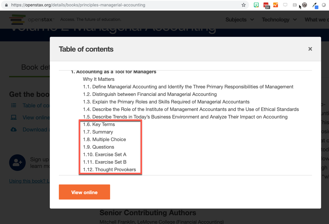 Unnumbered EOC Sections Are Numbered in ToC on Book Page · Issue #1340 · openstax/os-webview ...
