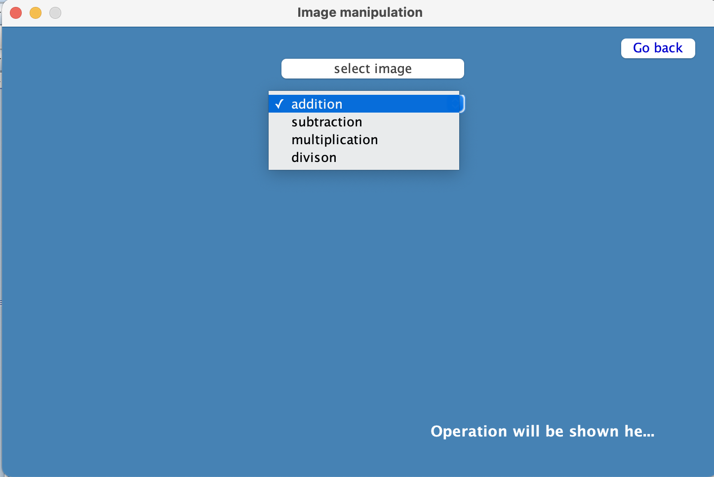 GitHub - zcliu526/Java-Image-Processing: This Java desktop application can perform Image ...