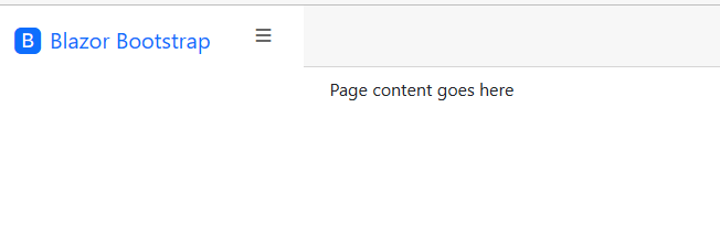 Sidebar shows always toggle button · Issue #144 · vikramlearning/blazorbootstrap · GitHub