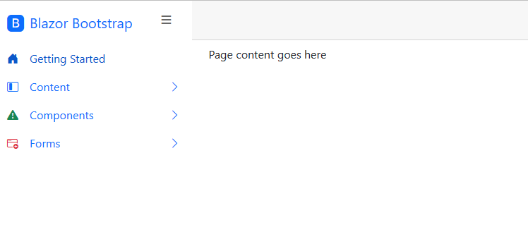 Sidebar shows always toggle button · Issue #144 · vikramlearning/blazorbootstrap · GitHub