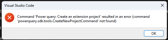 Create New Project Command Not Found · Issue 218 · Microsoftvscode