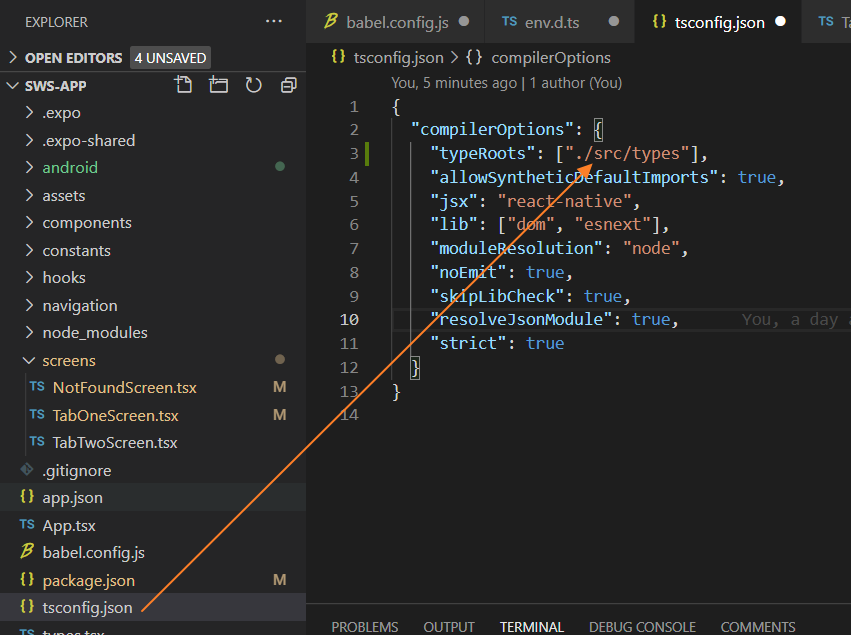 Autogenerate typescript typings file · Issue #62 · goatandsheep/react-native-dotenv · GitHub